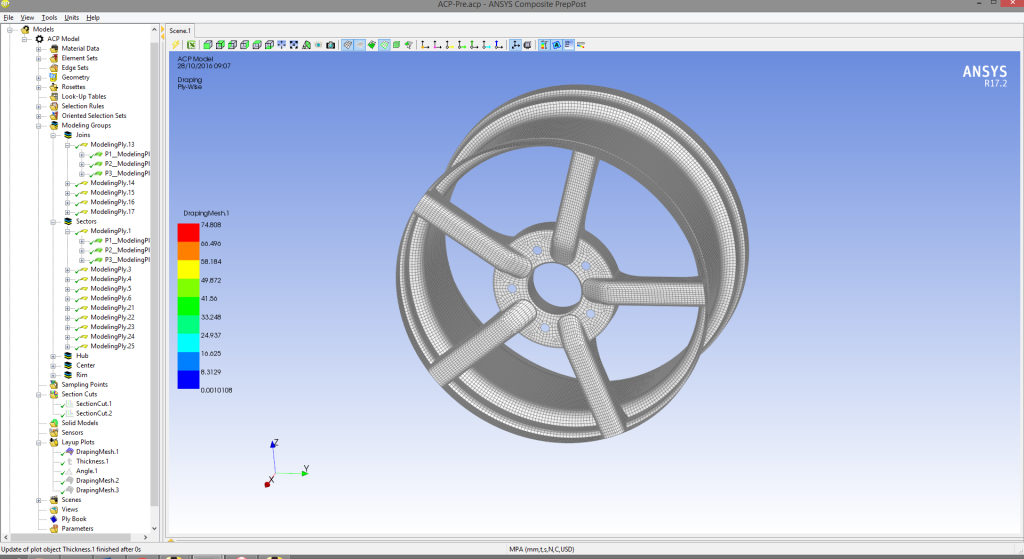 Addressing the complex design challenges of composite parts using ANSYS ...