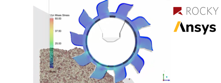 Integration of Rocky DEM + Ansys Mechanical – LEAP Australia Blog