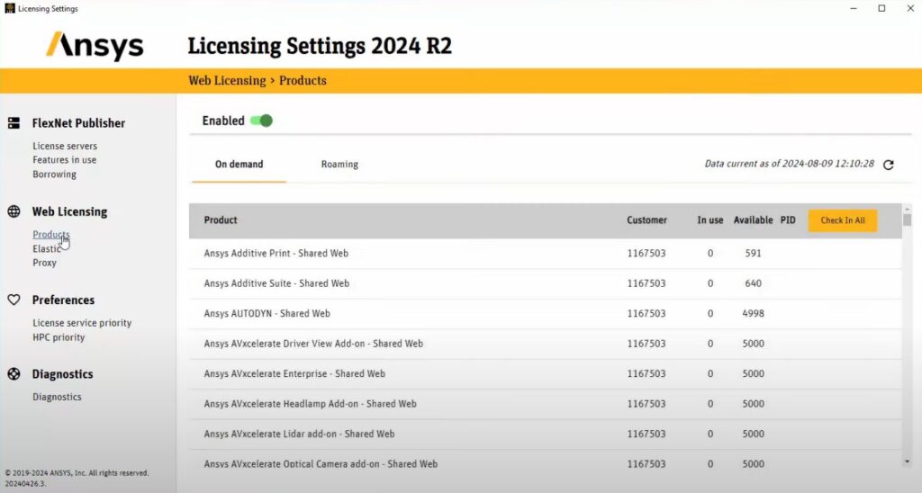Ansys Shared Web Licensing – LEAP Australia Blog